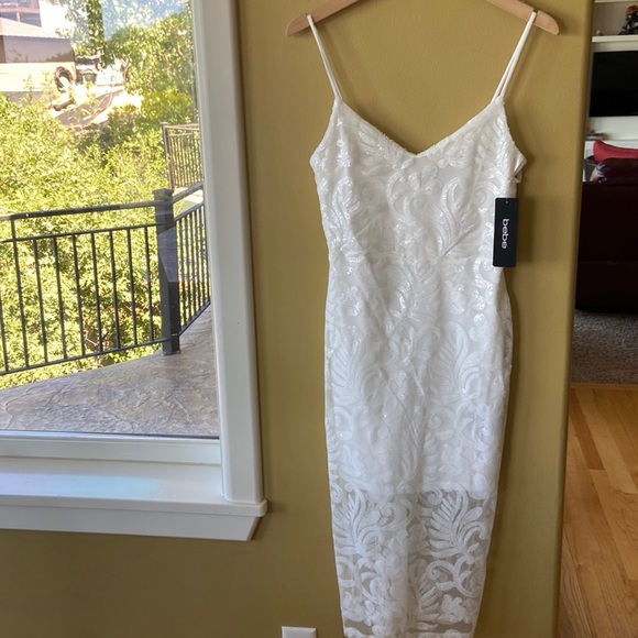 bebe | Dresses | Nwt Bebe Sequin Dress | Poshmark